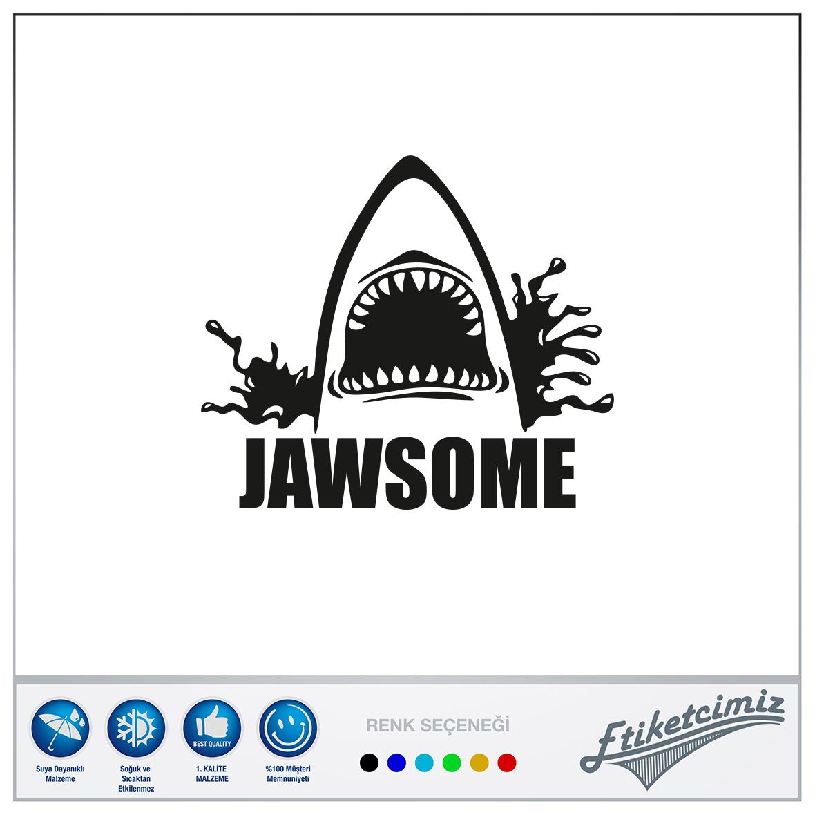 Jaws Stickers
