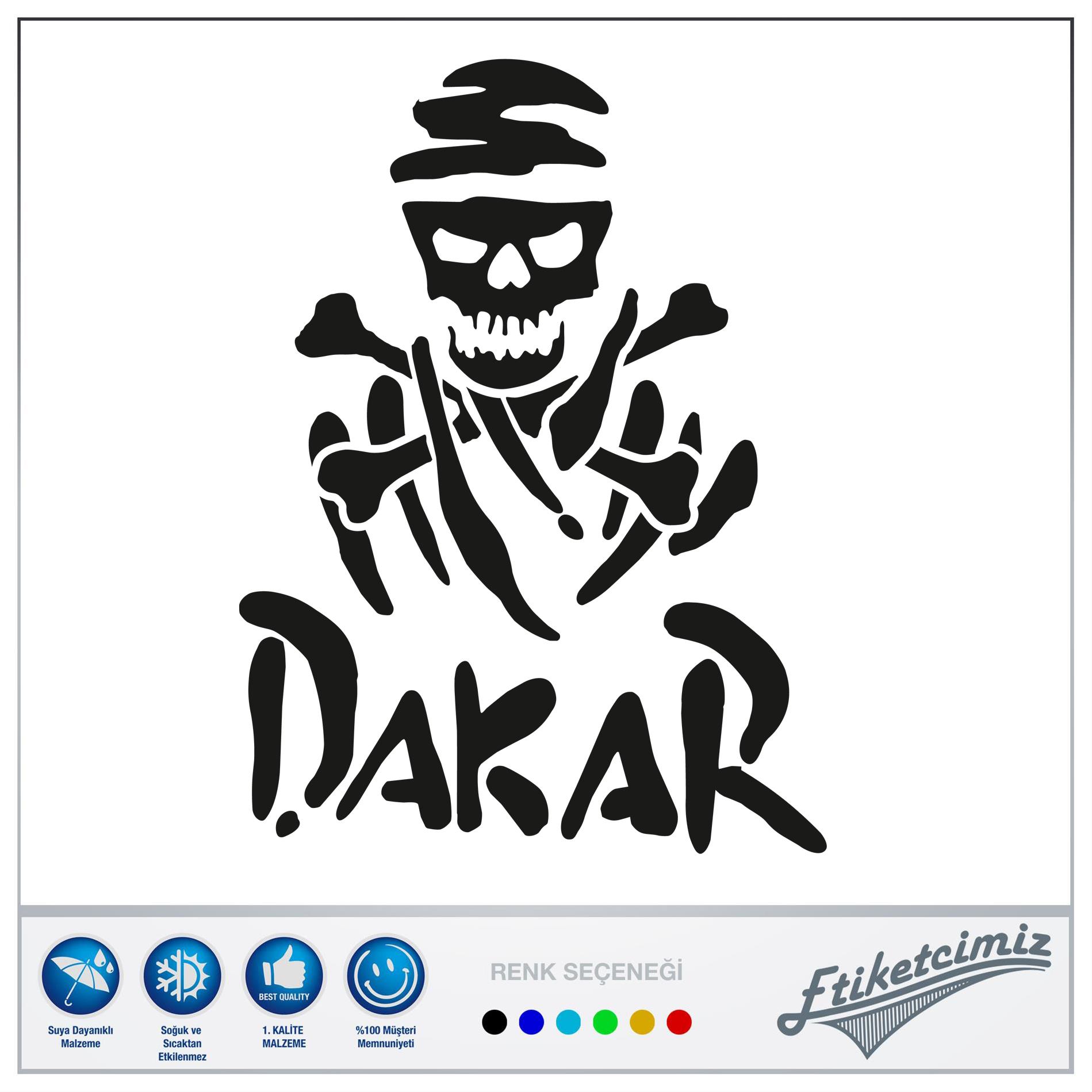 Dakar Sticker - Off Road Sticker - Etiketcimiz.com