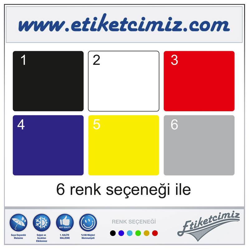 Ford Ranger Yan Sticker - Etiketcimiz.com