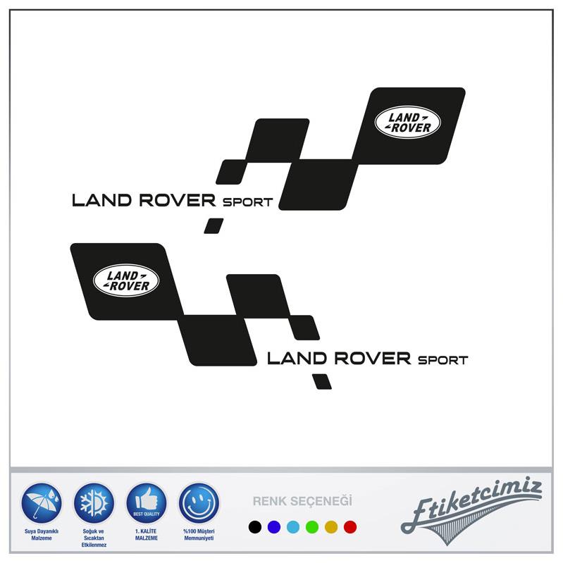 Land Rover Sport Sticker - Land Rover Oto Sticker - Etiketcimiz.com